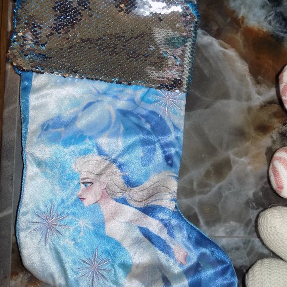 Disney | Holiday | Disney Frozen 2 Elsa Christmas Sequence Top Blue ...